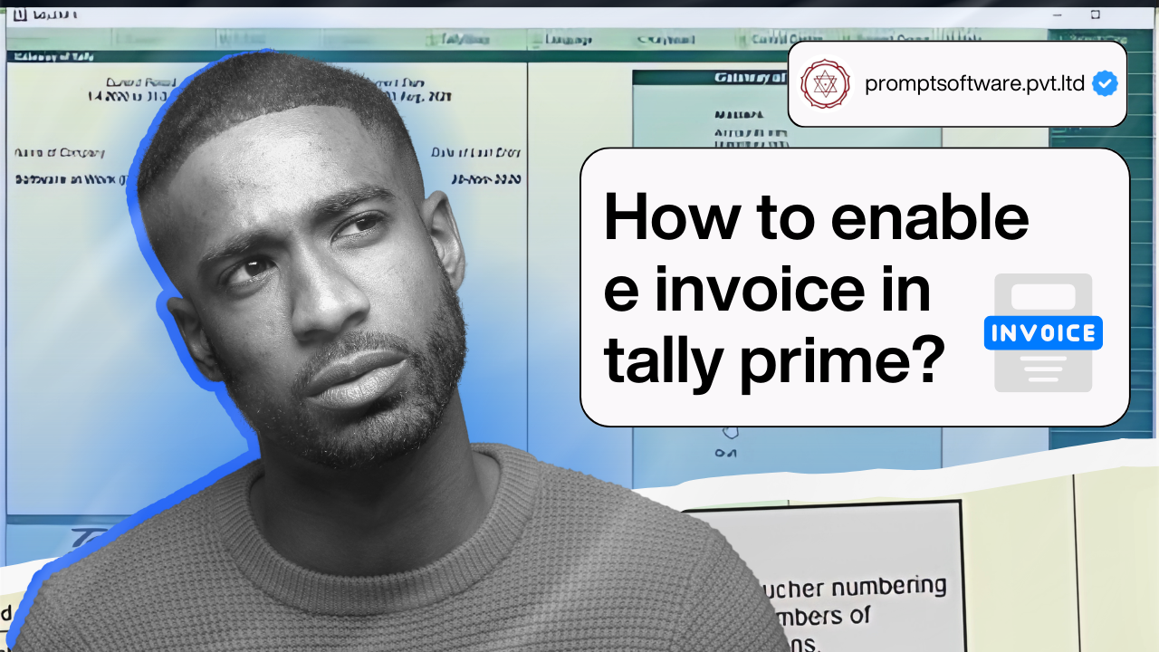 How to Enable e-Invoice in Tally Prime